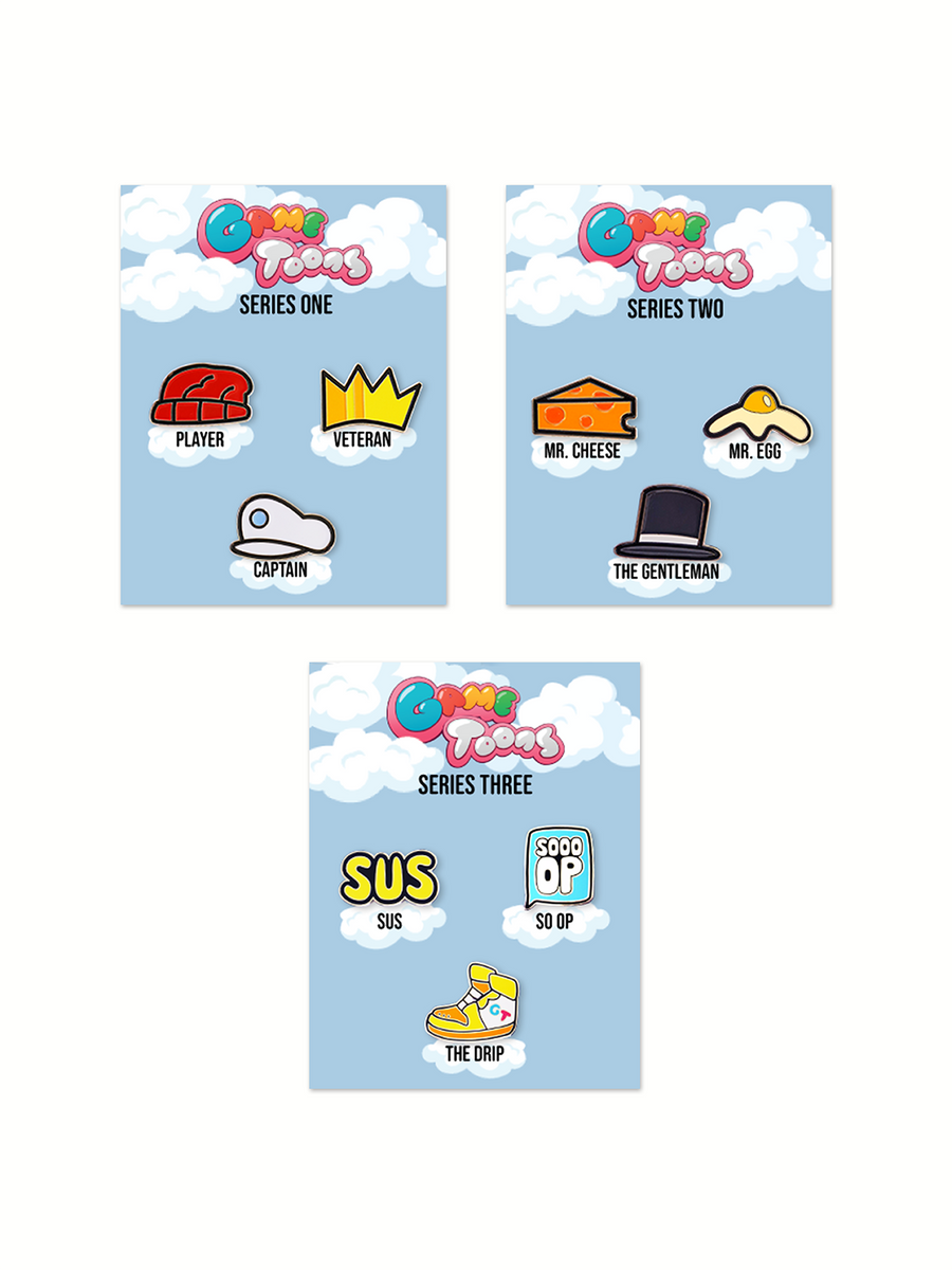 GameToons Series Pin Bundle – Newscape Studios